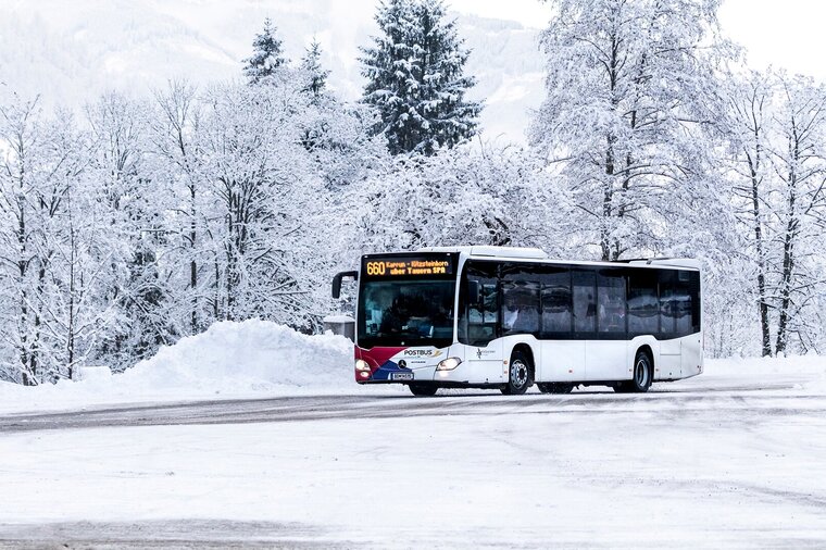 Free travel on the ski buses in Zell am See-Kaprun